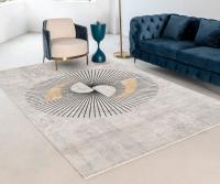China Modern Imitation Cashmere Living Room Floor Carpet 200x300cm Machine Washable for sale