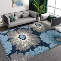 China Crystal Velvet Flower Carpet 100x180cm for Living Room Bedroom Sofa Floor Mat for sale