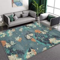 China Crystal Velvet Flower Carpet 100x180cm for Living Room Bedroom Sofa Floor Mat for sale