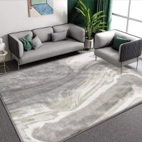 China Crystal Velvet Flower Carpet 100x180cm for Living Room Bedroom Sofa Floor Mat for sale
