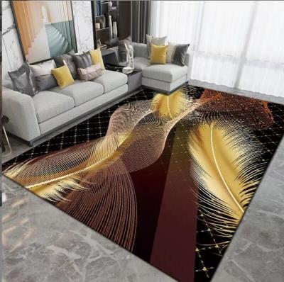 China Crystal Velvet Full Paved Dirt Proof Living Room Floor Carpet 6mm Thick Custom Size for sale