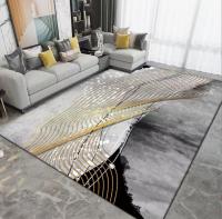China Crystal Velvet Full Paved Dirt Proof Living Room Floor Carpet 6mm Thick Custom Size for sale
