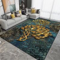 China Crystal Velvet Full Paved Dirt Proof Living Room Floor Carpet 6mm Thick Custom Size for sale