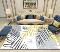 China Crystal Velvet Floor Carpet 6mm Thick Machine Woven Rectangle Rug for Living Room Bedroom for sale