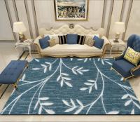 China Crystal Velvet Floor Carpet 6mm Thick Machine Woven Rectangle Rug for Living Room Bedroom for sale