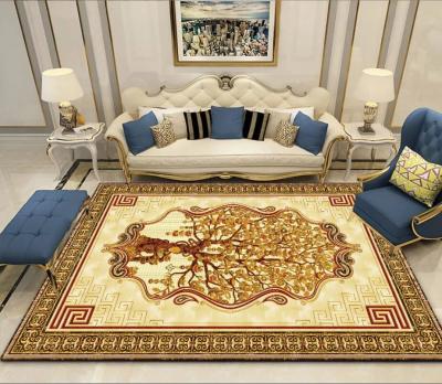 China Chinese Classic Crystal Velvet Sofa Carpet 160x230cm Living Room Floor Rug for sale
