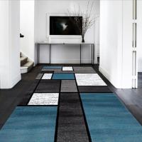 China European Style Polyester Fiber Commercial Floor Mat 60x100cm Custom Entrance Corridor Stairway Hotel for sale