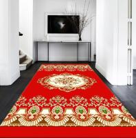 China European Style Polyester Fiber Commercial Floor Mat 60x100cm Custom Entrance Corridor Stairway Hotel for sale