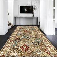 China European Style Polyester Fiber Commercial Floor Mat 60x100cm Custom Entrance Corridor Stairway Hotel for sale