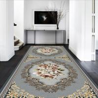 China European Style Polyester Fiber Commercial Floor Mat 60x100cm Custom Entrance Corridor Stairway Hotel for sale