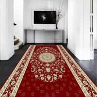 China European Style Polyester Fiber Commercial Floor Mat 60x100cm Custom Entrance Corridor Stairway Hotel for sale