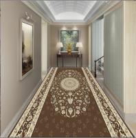 China Custom Polyester Fiber Commercial Entrance Mat 60x100cm Hotel Corridor Carpet for sale