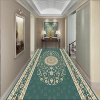 China Custom Polyester Fiber Commercial Entrance Mat 60x100cm Hotel Corridor Carpet for sale