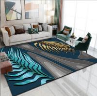 China Crystal Velvet Floor Carpet 6mm Thick Machine Washable Rug for Living Room Bedroom for sale