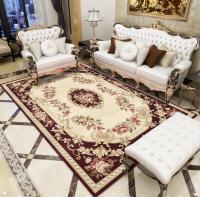 China European Style Polyester Fiber Living Room Carpet 100x200cm Machine Washable for sale