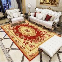 China European Style Polyester Fiber Living Room Carpet 100x200cm Machine Washable for sale