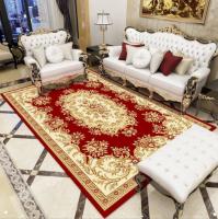 China European Style Polyester Fiber Living Room Carpet 100x200cm Machine Washable for sale