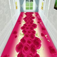 China Custom Polyester Fiber Commercial Floor Mat 100x100cm for Hotel Entrance Corridor Stairway for sale