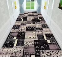China Custom Polyester Fiber Commercial Floor Mat 100x100cm for Hotel Entrance Corridor Stairway for sale