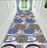 China Custom Polyester Fiber Commercial Floor Mat 100x100cm for Hotel Entrance Corridor Stairway for sale