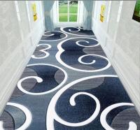 China Custom Polyester Fiber Commercial Floor Mat 100x100cm for Hotel Entrance Corridor Stairway for sale