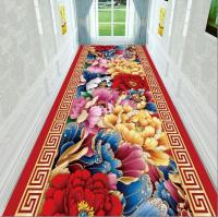 China Custom Polyester Fiber Commercial Floor Mat 100x100cm for Hotel Entrance Corridor Stairway for sale