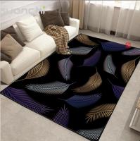 China Feather  Pattern polyester Fiber Living Room Floor Carpet Special Style for sale