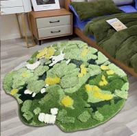 China Customizable Polyacrylonitrile Fiber Carpet 70x140cm Machine Washable Floor Mat for sale