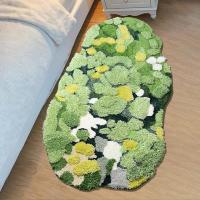 China Customizable Polyacrylonitrile Fiber Carpet 70x140cm Machine Washable Floor Mat for sale