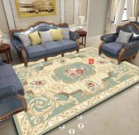 China Custom Pashmina Plant Flower Carpet 40x60cm to 200x300cm Machine Washable Floor Rug for sale