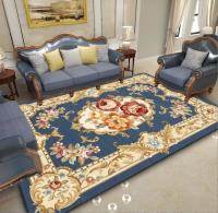 China Custom Pashmina Plant Flower Carpet 40x60cm to 200x300cm Machine Washable Floor Rug for sale