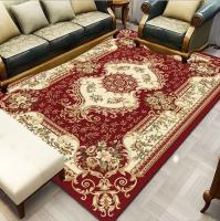 China Retro Light Luxury Polyester Fiber Living Room Carpet 100x200 cm Machine Washable for sale