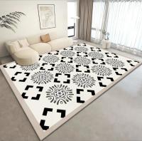 China Custom TPR Loop Velvet Living Room Floor Carpet 40x60cm Machine Washable for sale