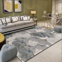China Chinese Style Printed Polyester Fiber Living Room Floor Carpet 40x60cm Custom Size for sale
