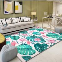 China Chinese Style Printed Polyester Fiber Living Room Floor Carpet 40x60cm Custom Size for sale