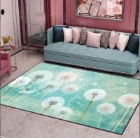 China Chinese Style Printed Polyester Fiber Living Room Floor Carpet 40x60cm Custom Size for sale