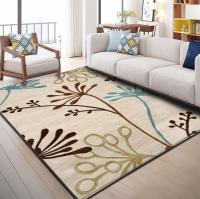 China Chinese Style Printed Polyester Fiber Living Room Floor Carpet 40x60cm Custom Size for sale