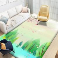 China Customizable Polyester Fiber Living Room Floor Carpet 40x60cm to 180x280cm for sale