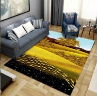 China Customizable Polyester Fiber Living Room Floor Carpet 40x60cm to 180x280cm for sale