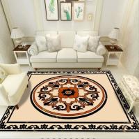 China New European Style Polyester Fiber Living Room Carpet Rectangle 100x160cm for sale