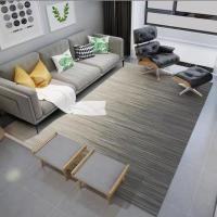 China Simple Rectangle Polyester Fiber Living Room Floor Carpet Special Style for sale