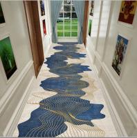 China Custom Polyester Fiber Commercial Floor Mat 100x100cm for Hotel Entrance Corridor Stairway for sale