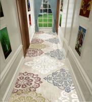 China Custom Polyester Fiber Commercial Floor Mat 100x100cm for Hotel Entrance Corridor Stairway for sale
