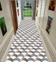 China Custom Polyester Fiber Commercial Floor Mat 100x100cm for Hotel Entrance Corridor Stairway for sale