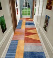 China Custom Polyester Fiber Commercial Floor Mat 100x100cm for Hotel Entrance Corridor Stairway for sale