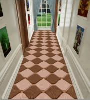 China Custom Polyester Fiber Commercial Floor Mat 100x100cm for Hotel Entrance Corridor Stairway for sale
