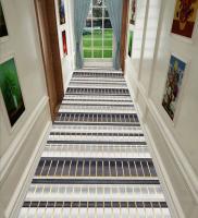 China Custom Polyester Fiber Commercial Floor Mat 100x100cm for Hotel Entrance Corridor Stairway for sale