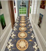 China Custom Polyester Fiber Commercial Floor Mat 60x100cm for Hotel Entrance Corridor Stairway for sale