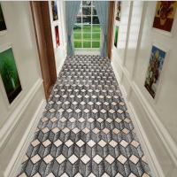 China Custom Polyester Fiber Commercial Floor Mat 60x100cm for Hotel Entrance Corridor Stairway for sale