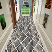 China Custom Polyester Fiber Commercial Floor Mat 60x100cm for Hotel Entrance Corridor Stairway for sale